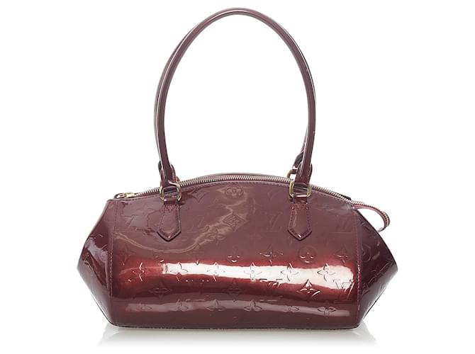 Louis Vuitton Purple Vernis Sherwood PM Leather Patent leather ref ...
