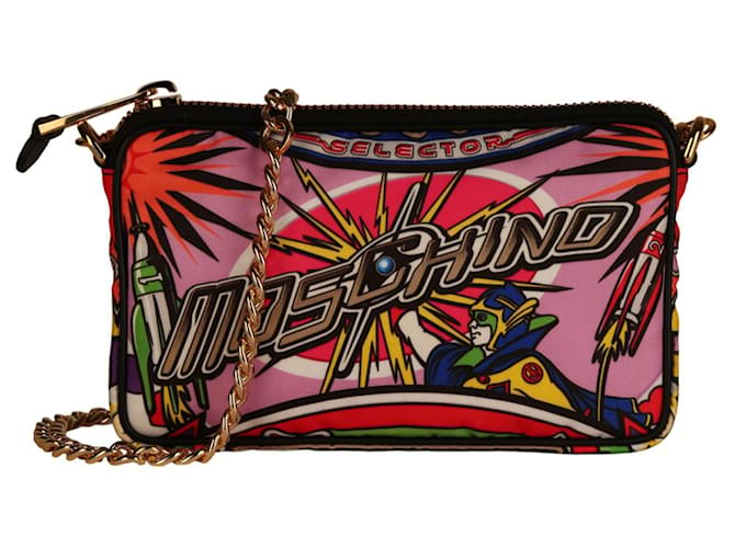 Moschino Comic Logo Leather Crossbody Multiple colors ref.577845 - Joli ...