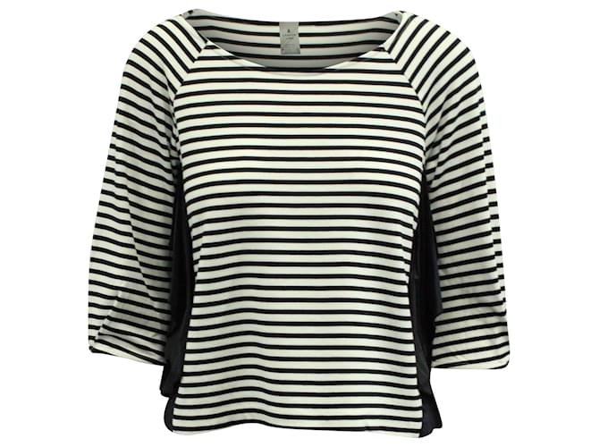 Top Rayé Lanvin en Rayonne Multicolore Fibre de cellulose ref.590767 ...