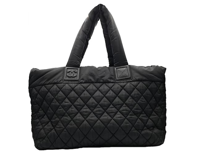 Chanel Coco Cocoon Tote Bag Black Nylon ref.596144 - Joli Closet