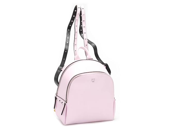MCM Pink Leather ref.596767 - Joli Closet