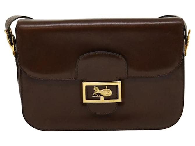 Céline Celine Brown Leather ref.597199 - Joli Closet
