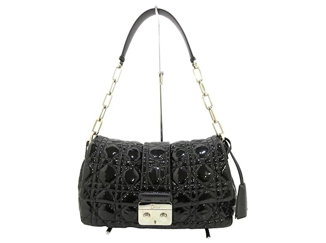 Dior Cannage stitch Black Leather ref.603049 - Joli Closet