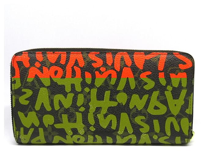 Louis Vuitton Zippy Geldbörse Orange Leder ref.605967 - Joli Closet