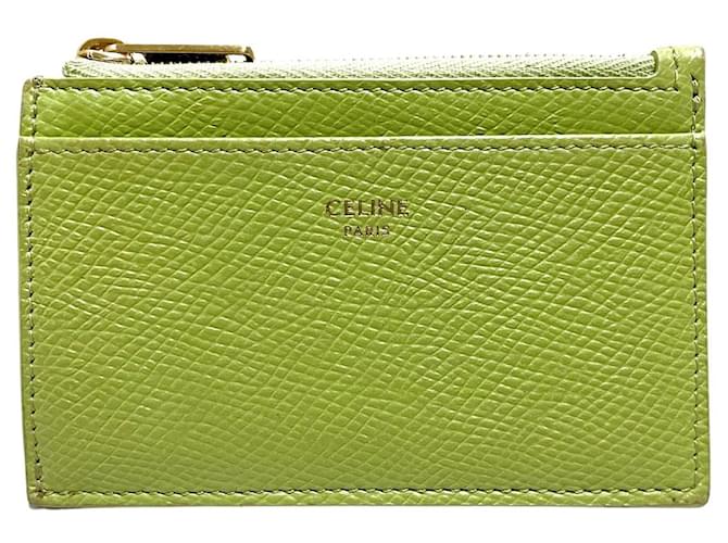 Céline Celine Green Leather ref.606930 - Joli Closet