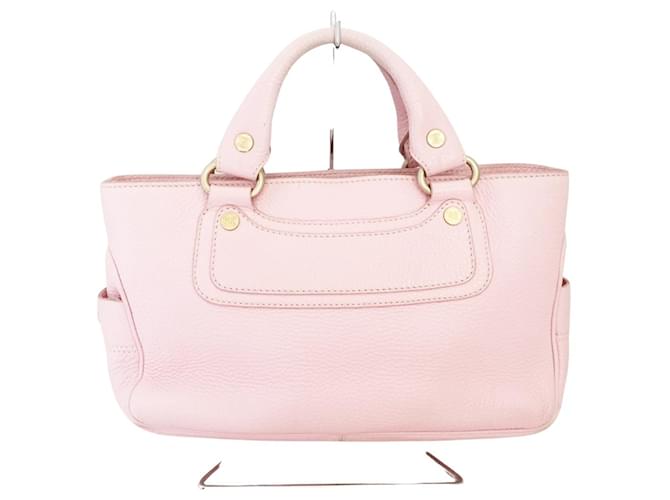 Céline Celine Boogie Pink Leather ref.609048 - Joli Closet