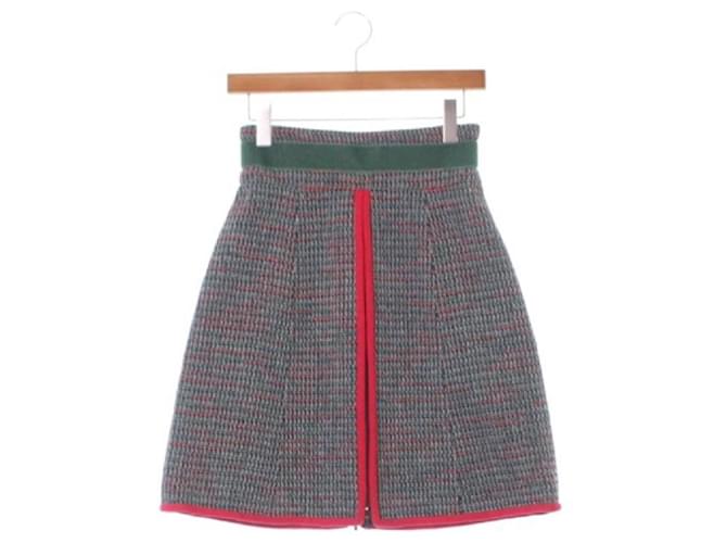 CHANEL Jupe mi-longue Chanel Femme Coton Nylon Acrylique ref.615544 ...