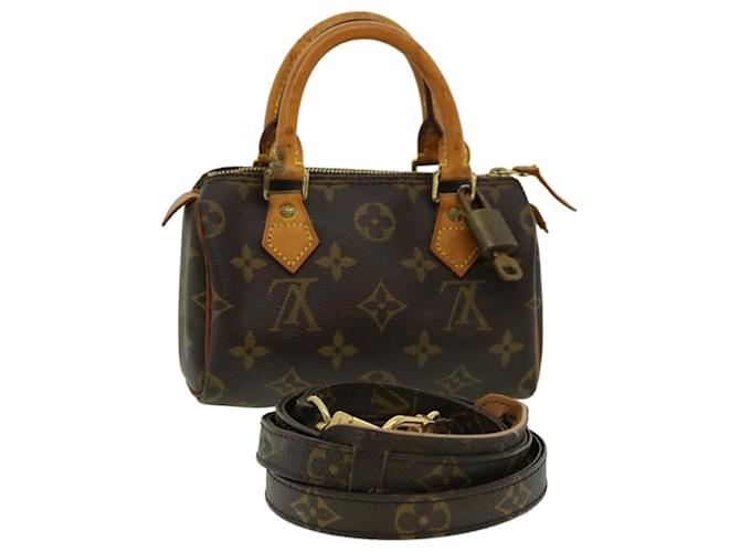 LOUIS VUITTON Mini sac à main Speedy Monogram M41534 LV Auth pt3744 ...