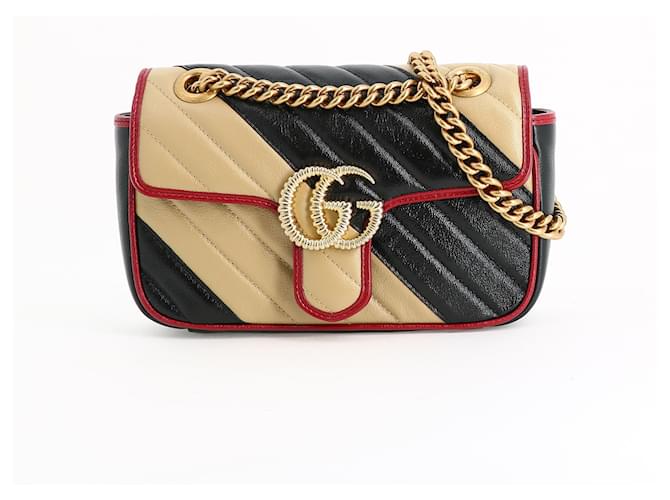 GUCCI MARMONT Cuir Multicolore ref.619749 - Joli Closet
