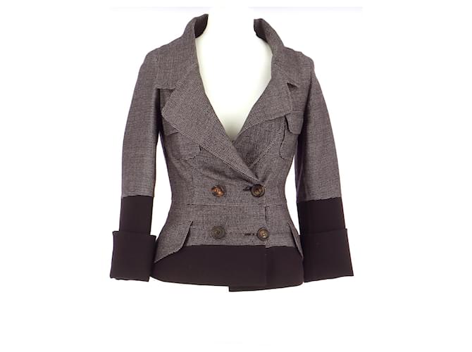 Céline Vest / Blazer Black Wool ref.625825 - Joli Closet