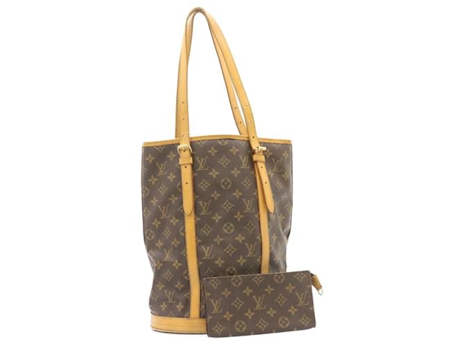 Bucket Borsa a tracolla GM a secchiello con monogramma LOUIS VUITTON ...