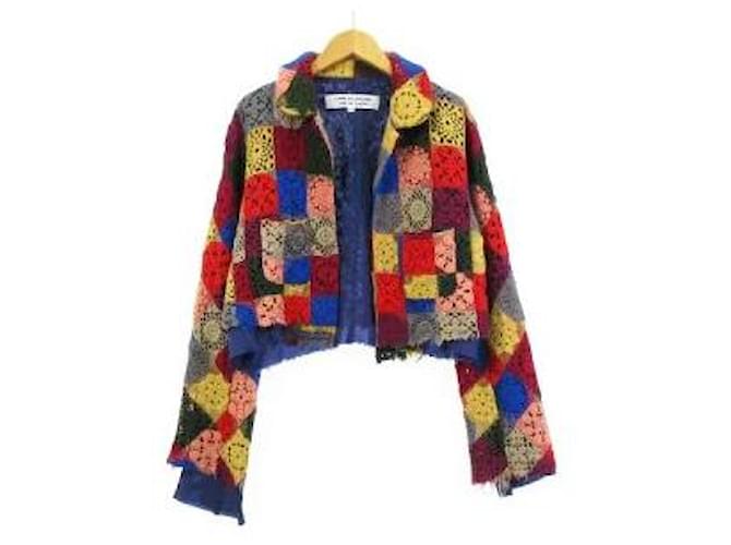 *COMME des GARCONS Comme Comcons Good Jacket Knit Patchwork Cut Off ...