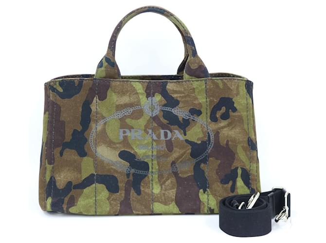 Prada Canapa Multiple colors Cloth ref.639828 - Joli Closet