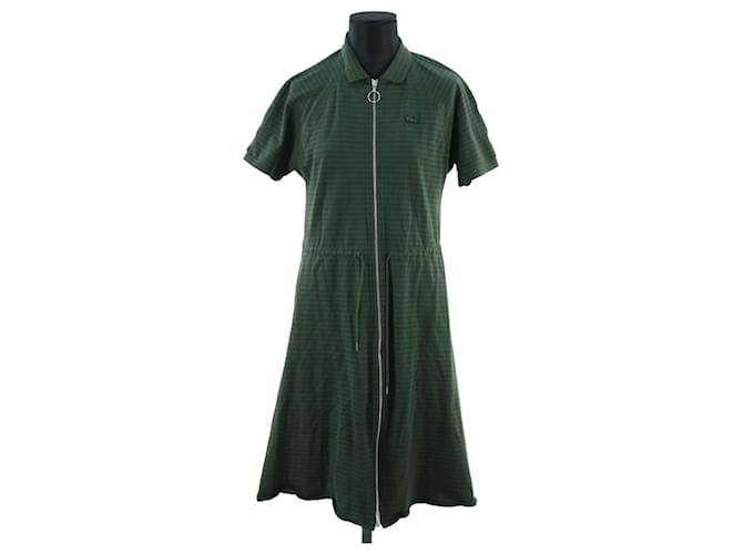 Lacoste dress 40 Khaki Cotton ref.642187 - Joli Closet