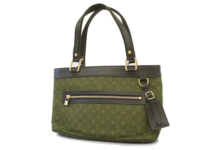 Louis Vuitton Lucille Grün Leinwand ref.650473 - Joli Closet