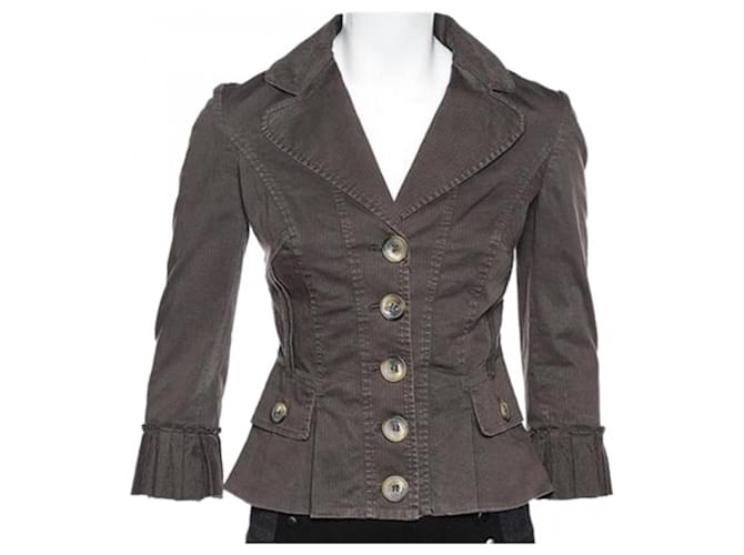 D&G Jackets Brown Cotton ref.650505 - Joli Closet