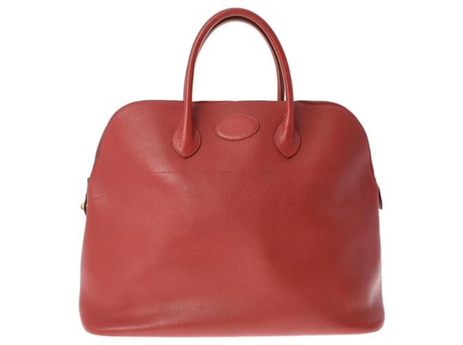 Hermès Hermes Bolide Red Leather ref.653337 - Joli Closet
