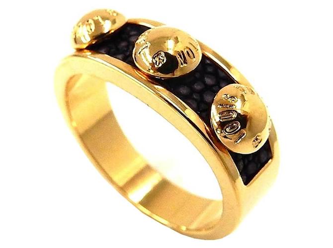 [LOUIS VUITTON] Berg Gimere Crew Métal Doré Violet ref.654185 - Joli Closet