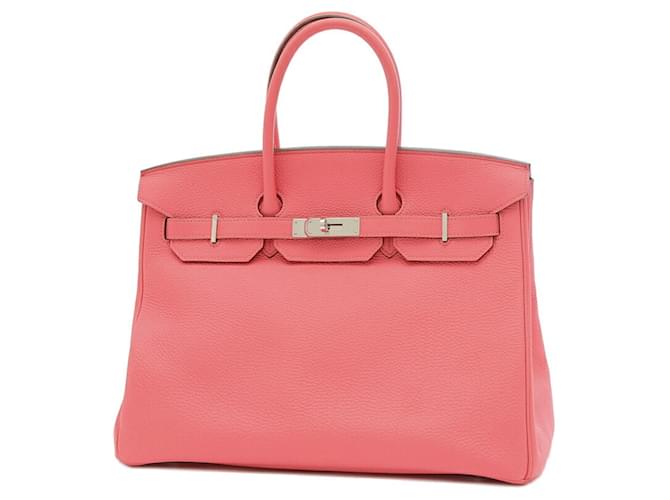 Hermès HERMES BIRKIN 35 Red Leather ref.654295 - Joli Closet