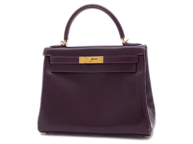 Hermès hermes kelly Purple Leather ref.654345 - Joli Closet