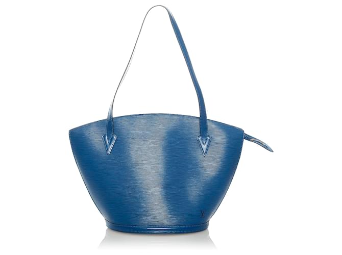 Louis Vuitton Sangle Longue GM Epi Saint Jacques GM Cuir Bleu ref ...