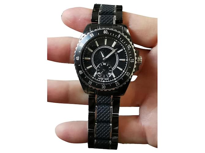 Guess Fine watches Black Ceramic ref.655870 - Joli Closet