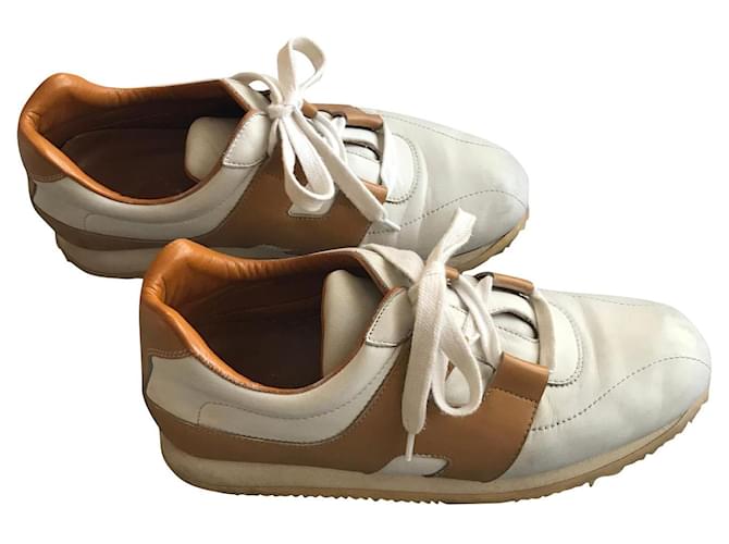 Hermès dribble Caramel Leather ref.662585 - Joli Closet