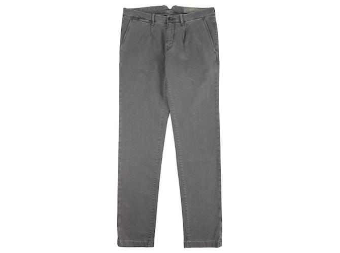 Jacob Cohen classic new chinos Grey Cotton Modal Lycra ref.666668 ...