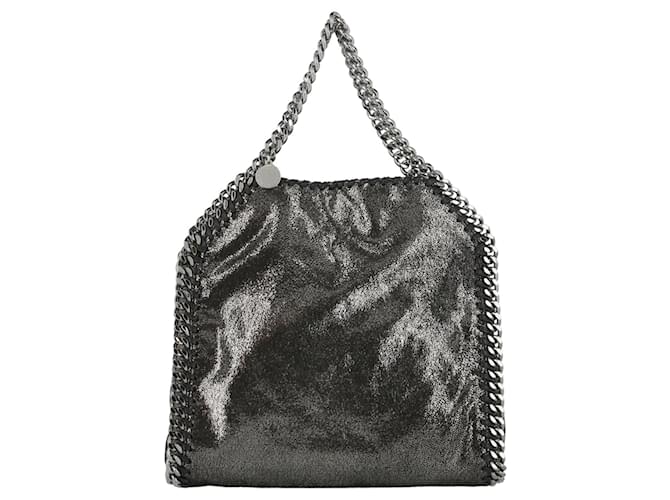 Stella Mc Cartney Stella McCartney Mini Metallic Falabella Tote Bag ...