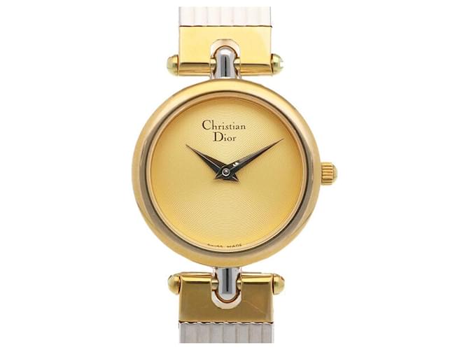 * Reloj Christian Dior GP 3025 De las mujeres Plata Dorado ref.680360 ...