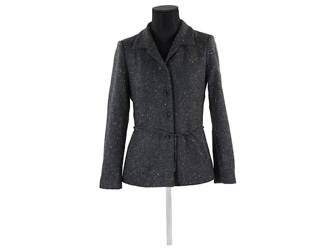 Gerard Darel Jacket 36 Grey Wool ref.684077 - Joli Closet