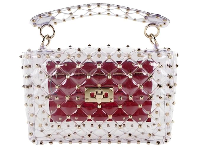 Valentino Garavani Rockstud Spike Plastic ref.687727 - Joli Closet