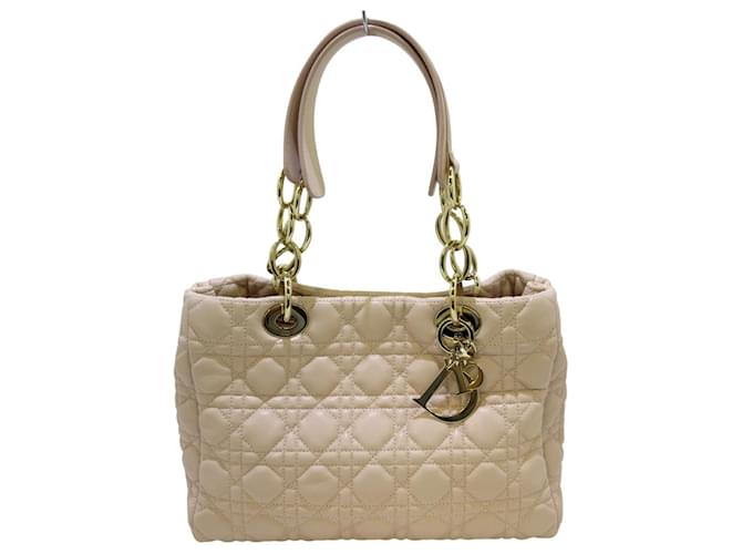 Dior Cannage stitch Pink Leather ref.691719 - Joli Closet