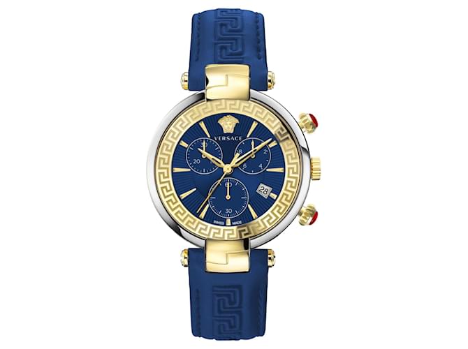 Versace Revive Strap Watch Metallic ref.695030 - Joli Closet