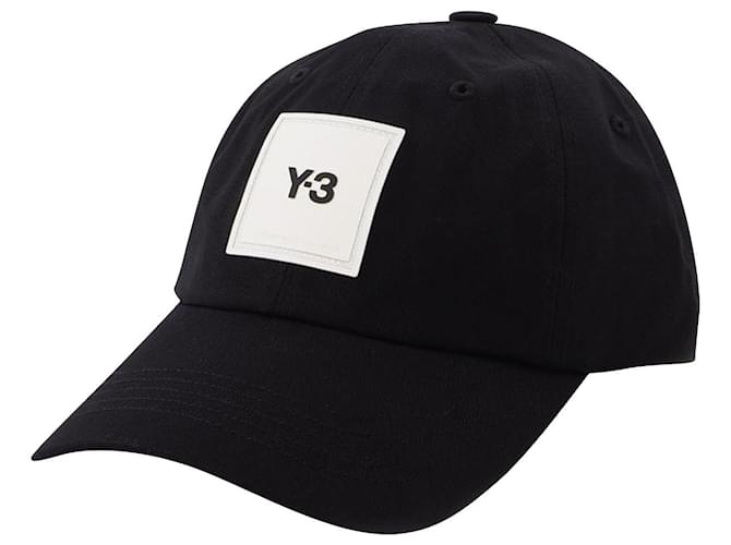 Y3 Y-3 Sql Cap in Black Canvas ref.697042 - Joli Closet