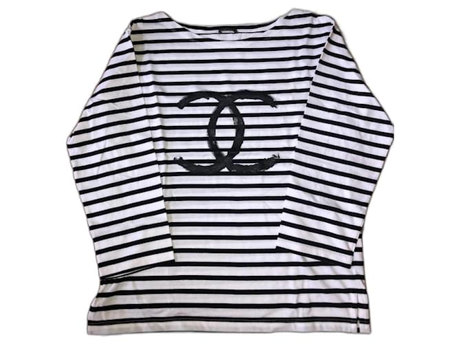 Chanel Tops Cotton ref.700389 - Joli Closet