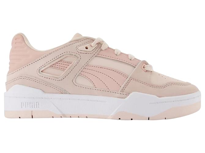 Puma Slipstream Invdr Prm Wns in Pink Leather ref.700606 - Joli Closet