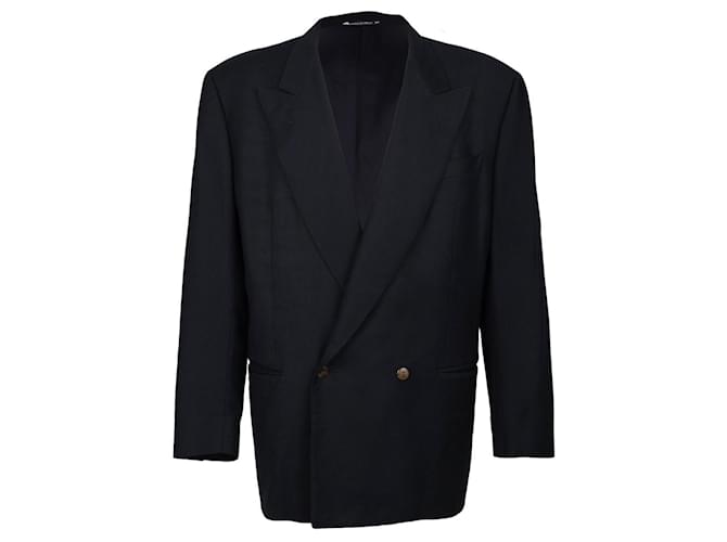 Lanvin Studio Double Breasted Jacket Black ref.702958 - Joli Closet