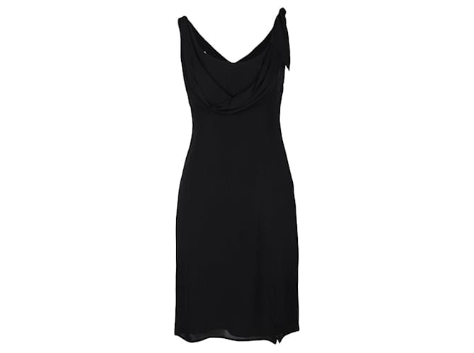 Robe noire Armani Soie ref.702963 - Joli Closet