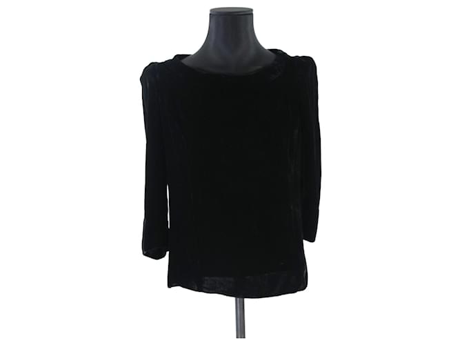Top Isabel Marant 38 Black Viscose ref.705611 - Joli Closet