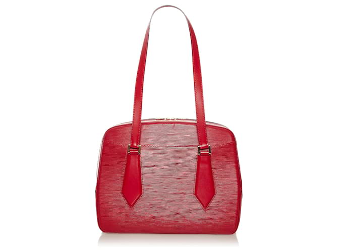 Louis Vuitton Red Epi Voltaire Leather ref.711765 - Joli Closet