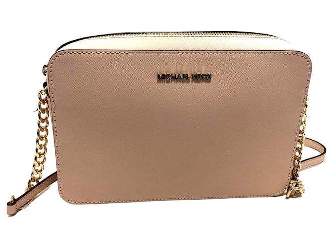 Michael Kors Jet Set Pink Leather ref.715693 - Joli Closet