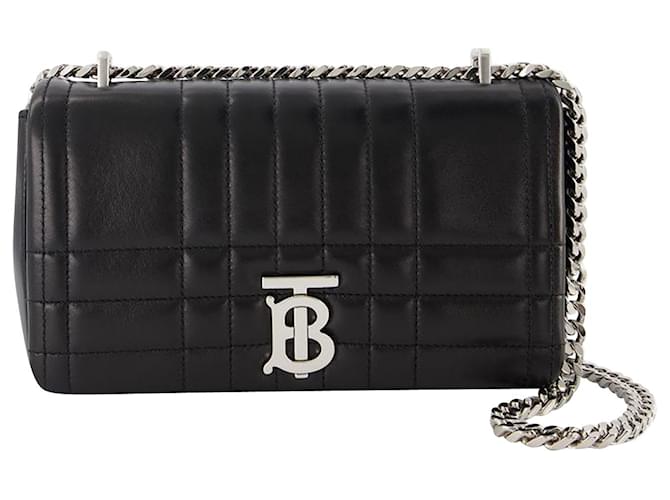 Ll Sm Lola Cl Qxc Hobo Bag - Burberry - Black - Leather ref.717699 ...