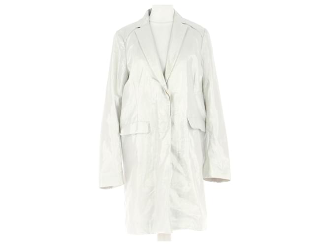 Maje Coat Grey Cotton ref.717856 - Joli Closet