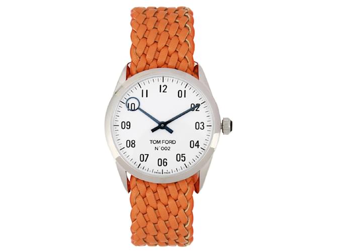 TOM FORD Tom Ford 002 Strap Watch Metallic ref.718052 - Joli Closet