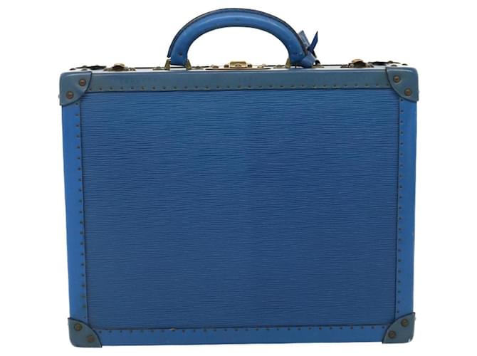 Louis Vuitton Cotteville 40 Blue Leather ref.718154 - Joli Closet