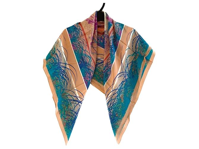 DIOR Soie Bleu ref.720171 - Joli Closet