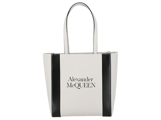 Alexander McQueen Signature Logo Shopper Tote Multiple colors Leather ...