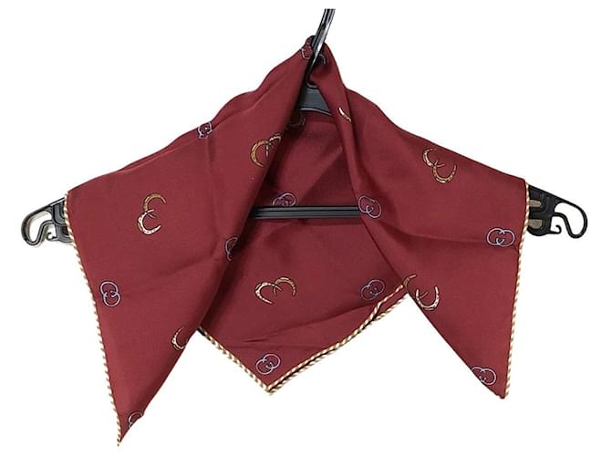 gucci Red Silk ref.723562 - Joli Closet
