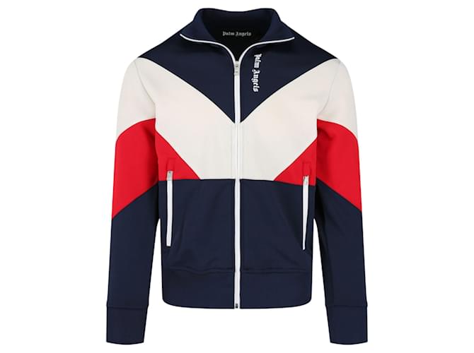 Palm Angels Color-Blocked Track Jacket Multiple colors Polyester ref ...